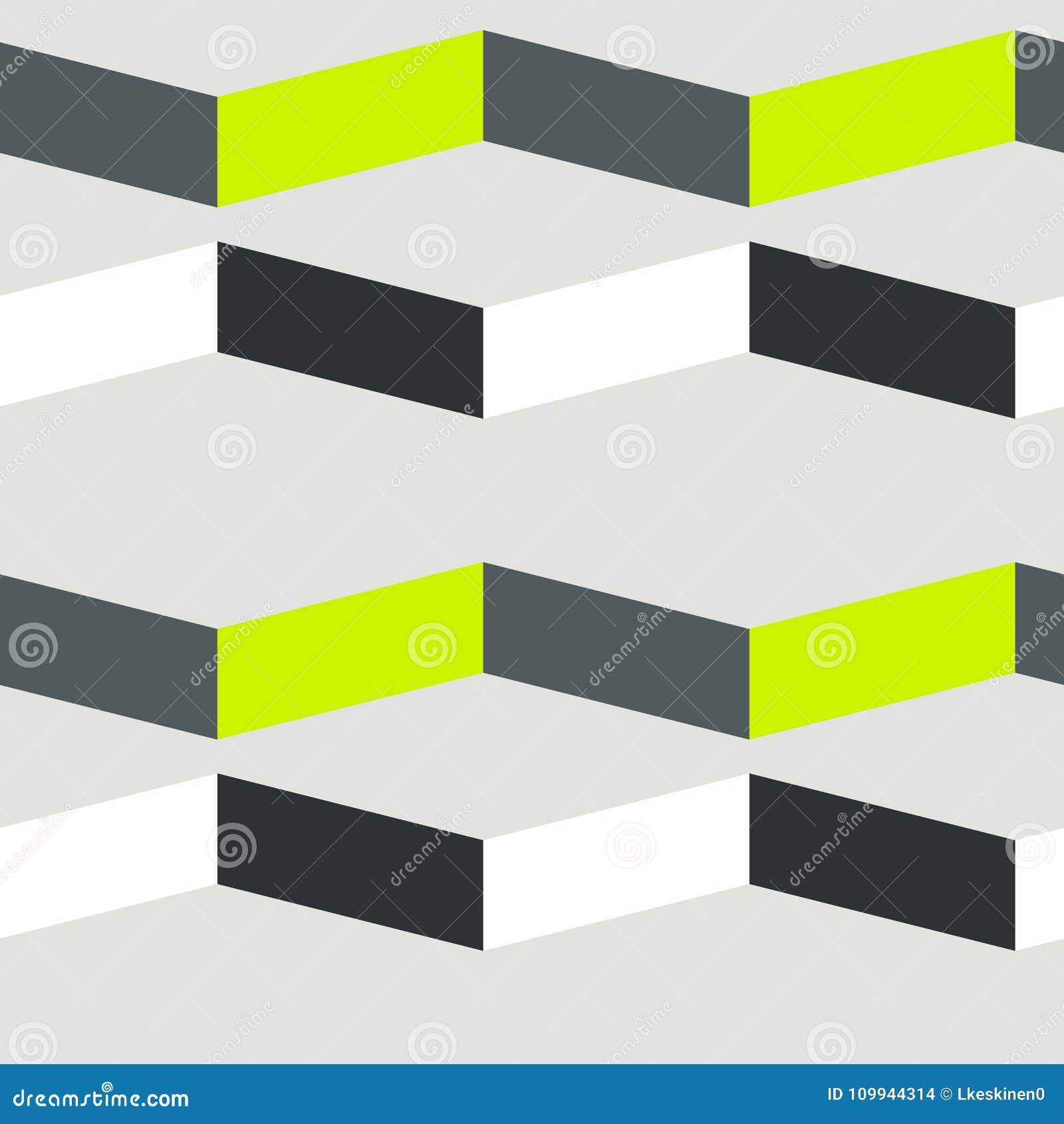 Abstract Shade Block Horizontal Seamless Pattern Stock Vector ...