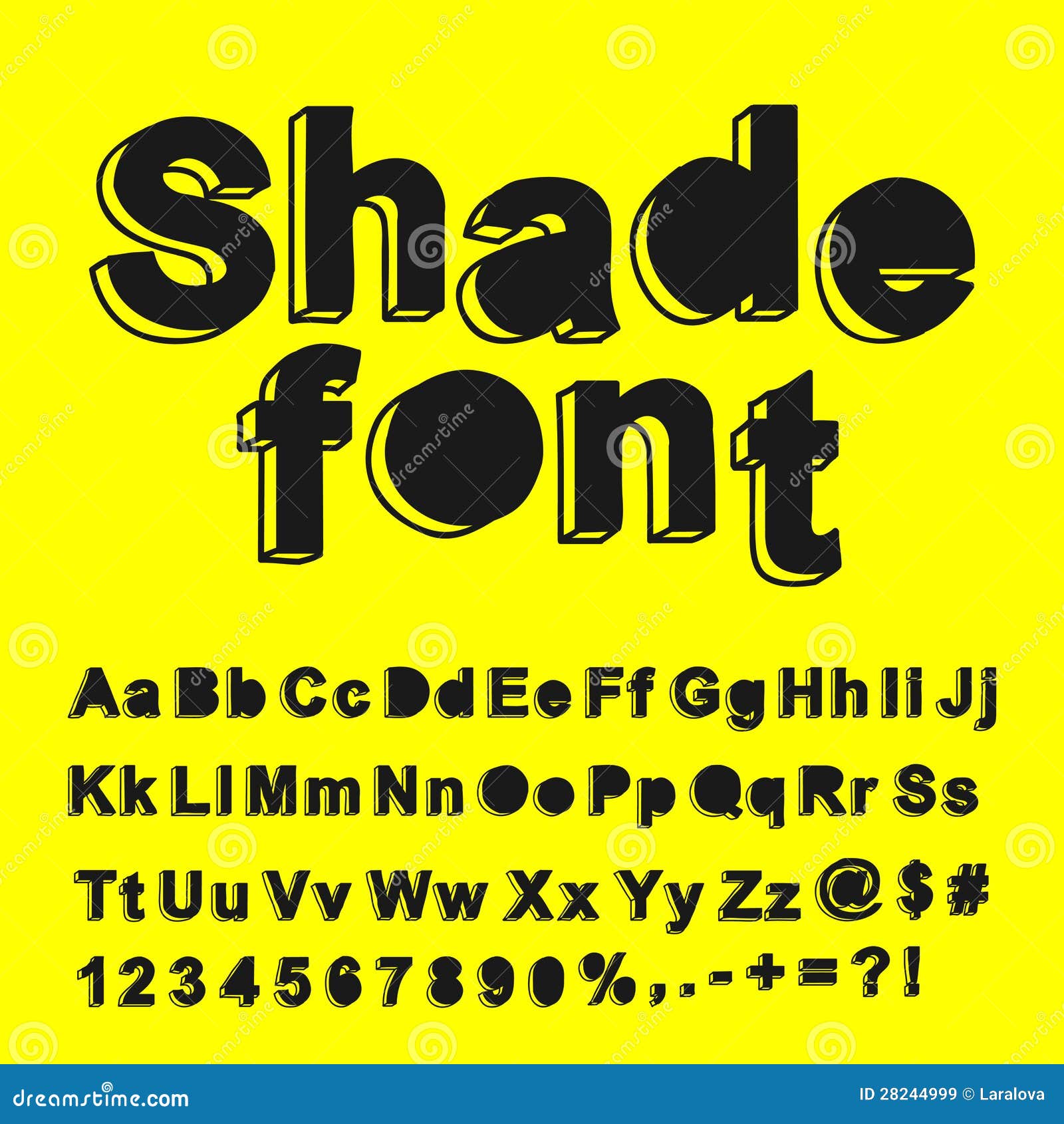 Abstract shade font stock vector. Illustration of alphabet - 28244999