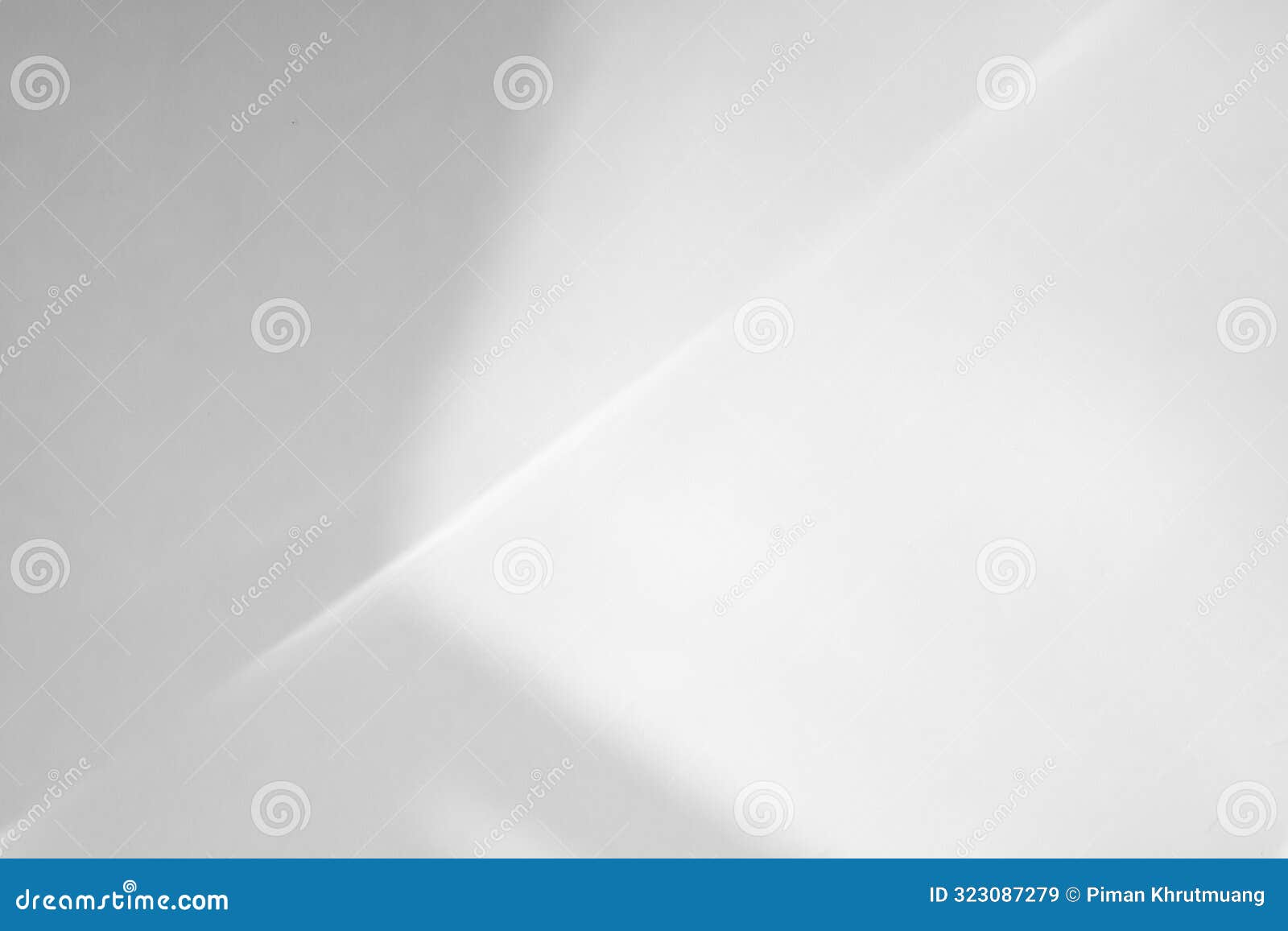 Shadow Drop on White Wall Background Overlay Mockup Effect Stock Image ...