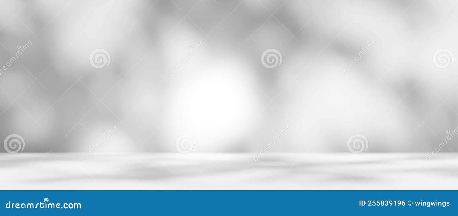 Abstract Shadow Leaves Gray Cement Room Stodio Background Stock Photo ...