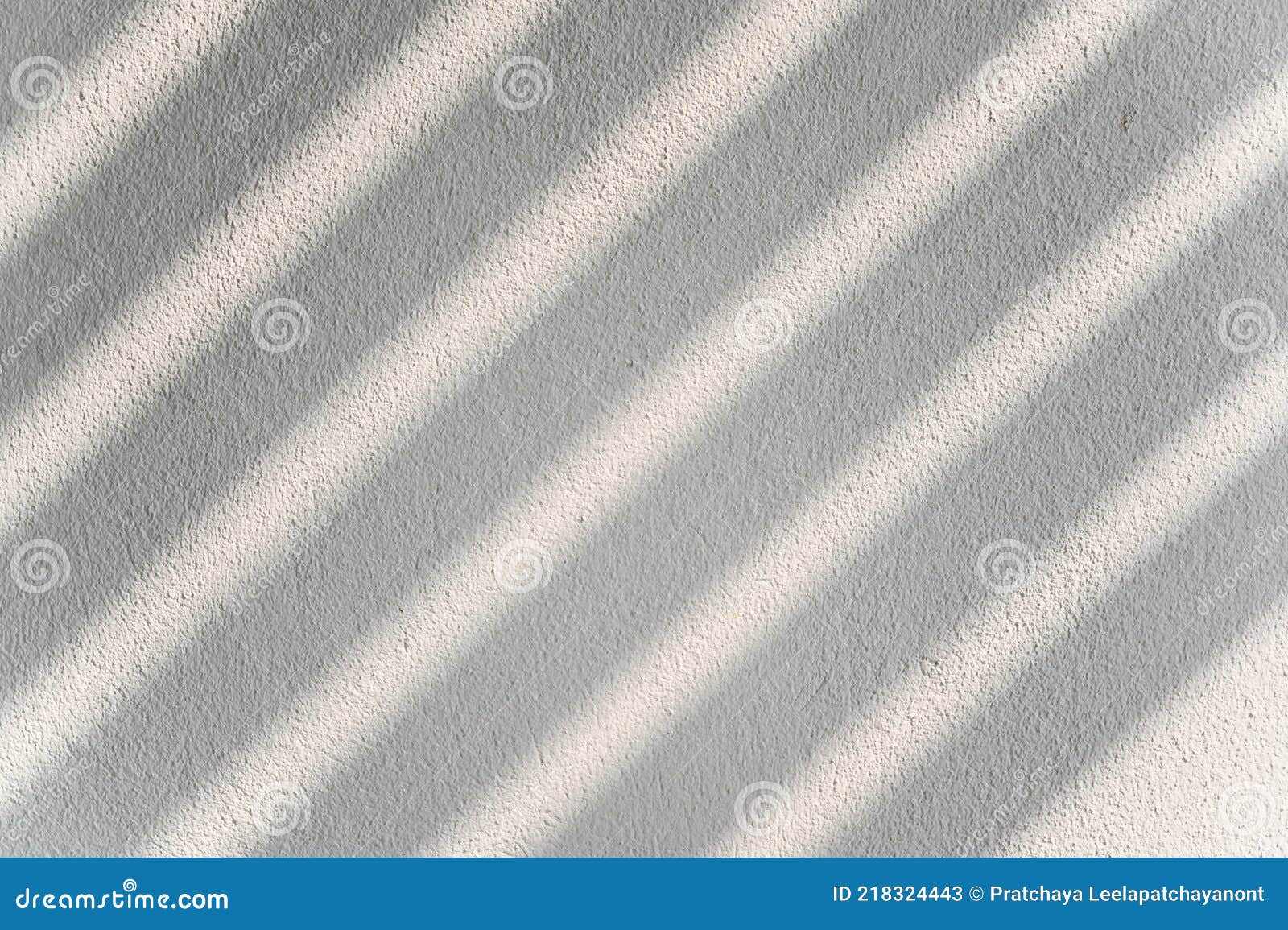 Abstract Shadow Lines from the Curtain on the White Wall. Background ...