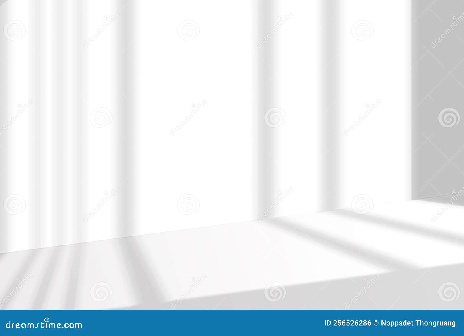 Abstract Shadow and Striped Diagonal Light Background on White Wall ...