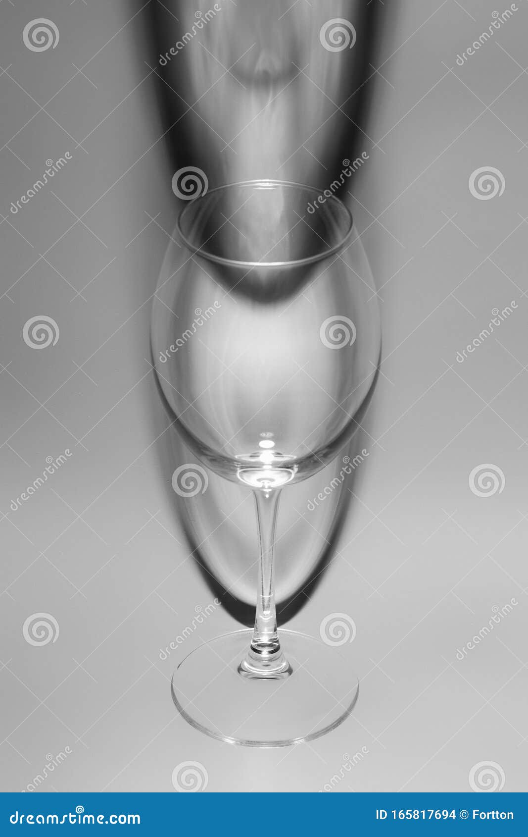 Abstract Shadow from a Wine Glass Stock Photo - Image of background ...