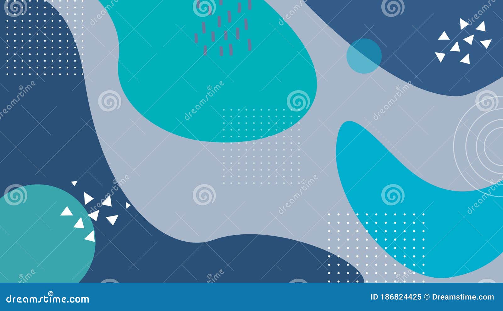 Abstract Shape Background Cute Vector Illustration Stock Vector ...