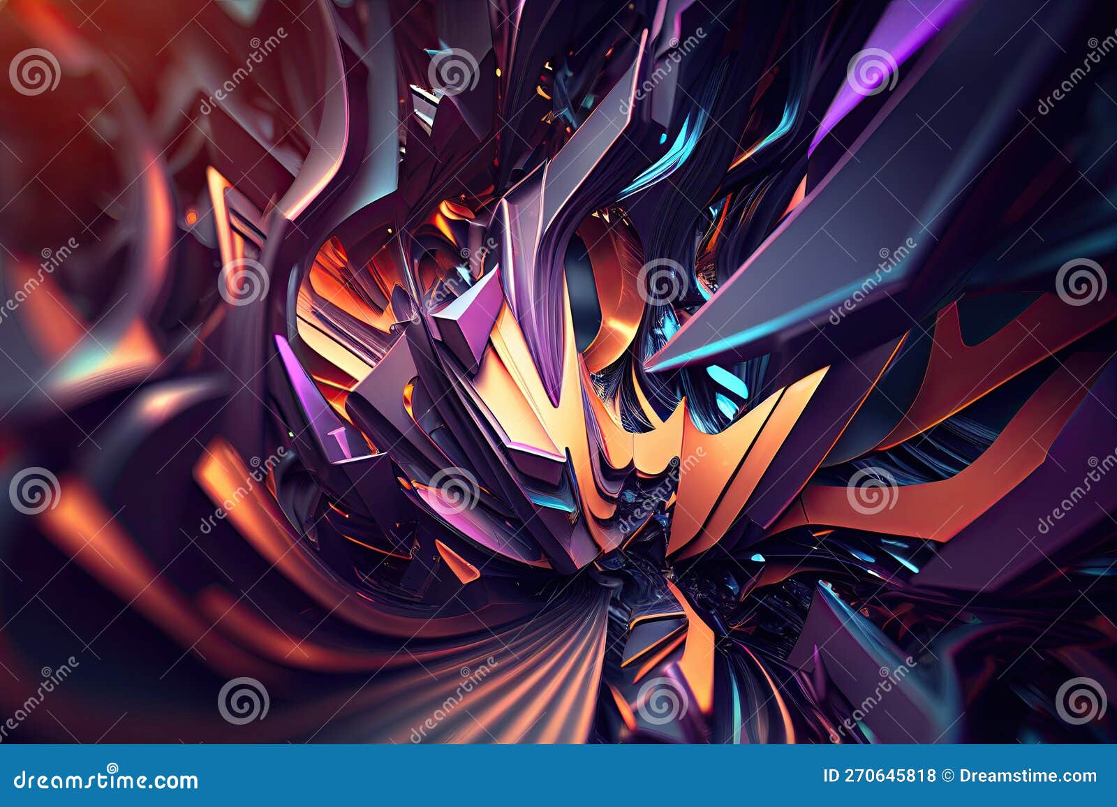 Abstract Shape Background, Geometric Colorful Backdrop. Abstract Layout ...