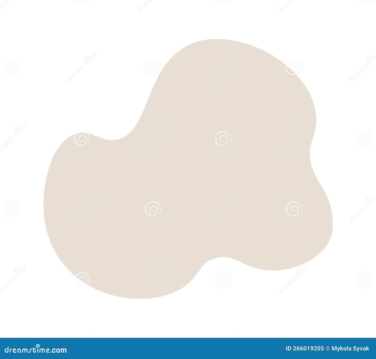 Abstract Shape Color Spot Design Element Stock Vector - Illustration of ...