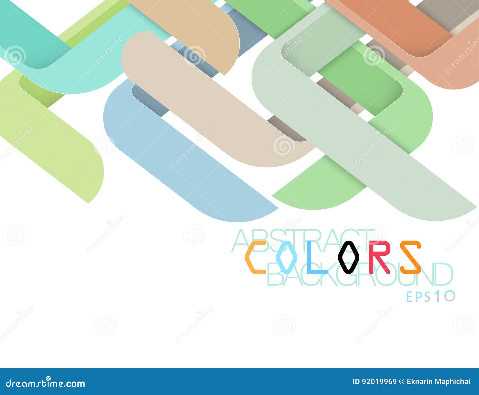 Abstract Shape Colors Style Stock Vector - Illustration of futuristic ...