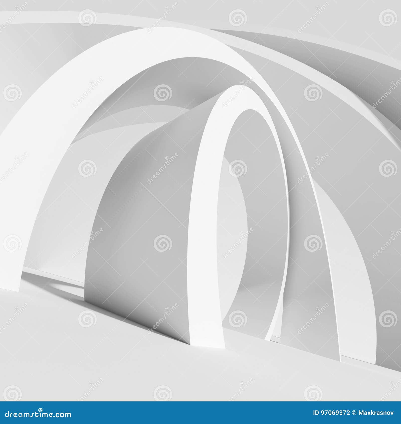 Abstract Shape stock illustration. Illustration of hall - 97069372