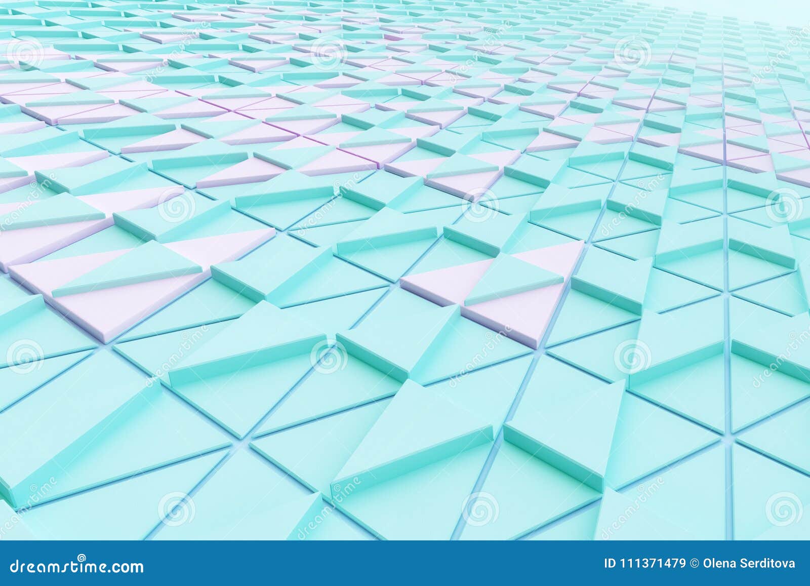 Abstract Background of Polygonal Shapes Stock Illustration ...