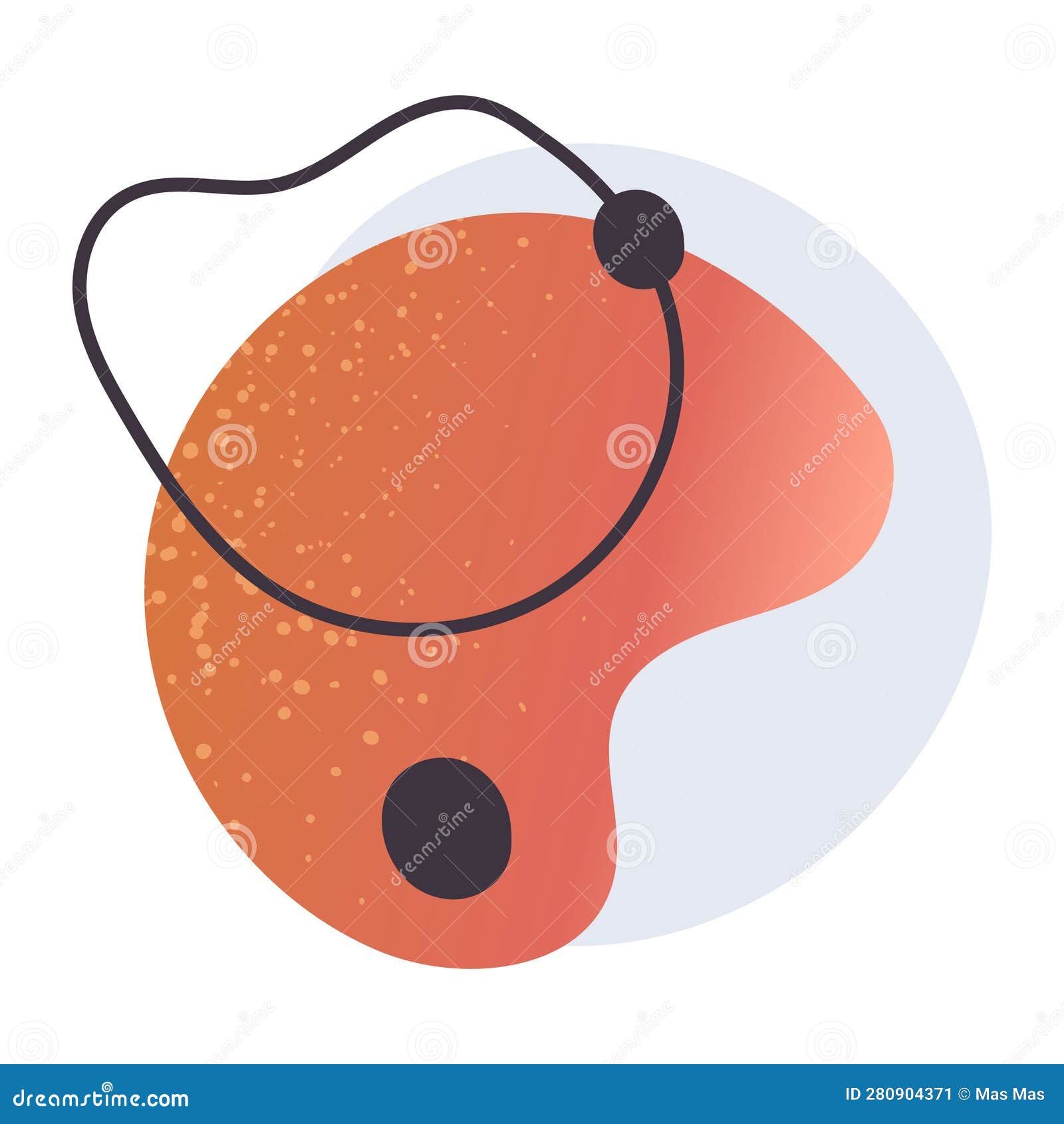 Abstract Shape. Doodle Contemporary Trendy Element, Modern Geometric ...