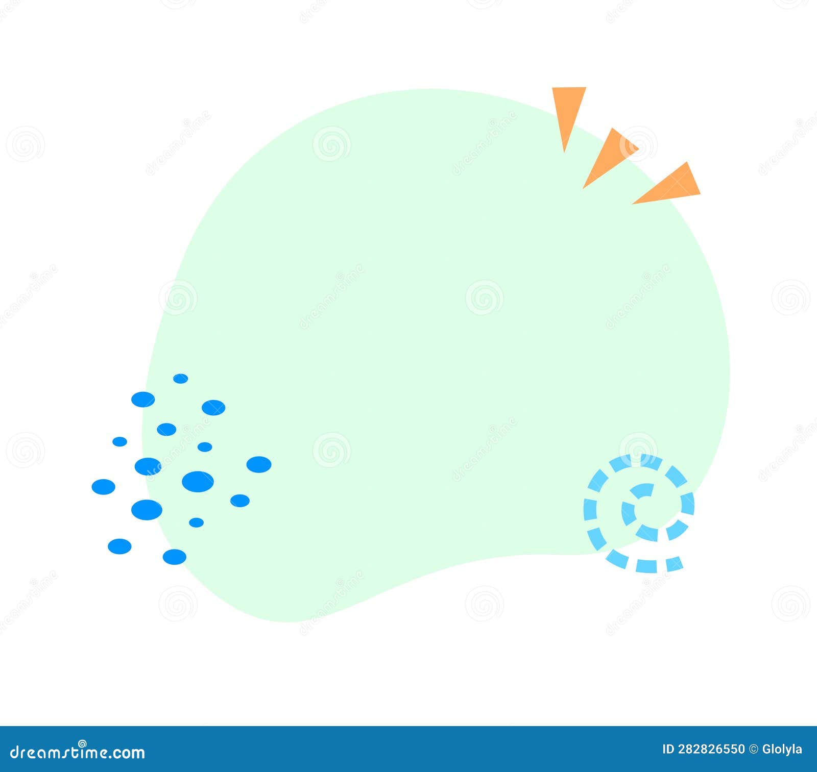 Abstract Shape Frame Design. Stock Vector - Illustration of space ...