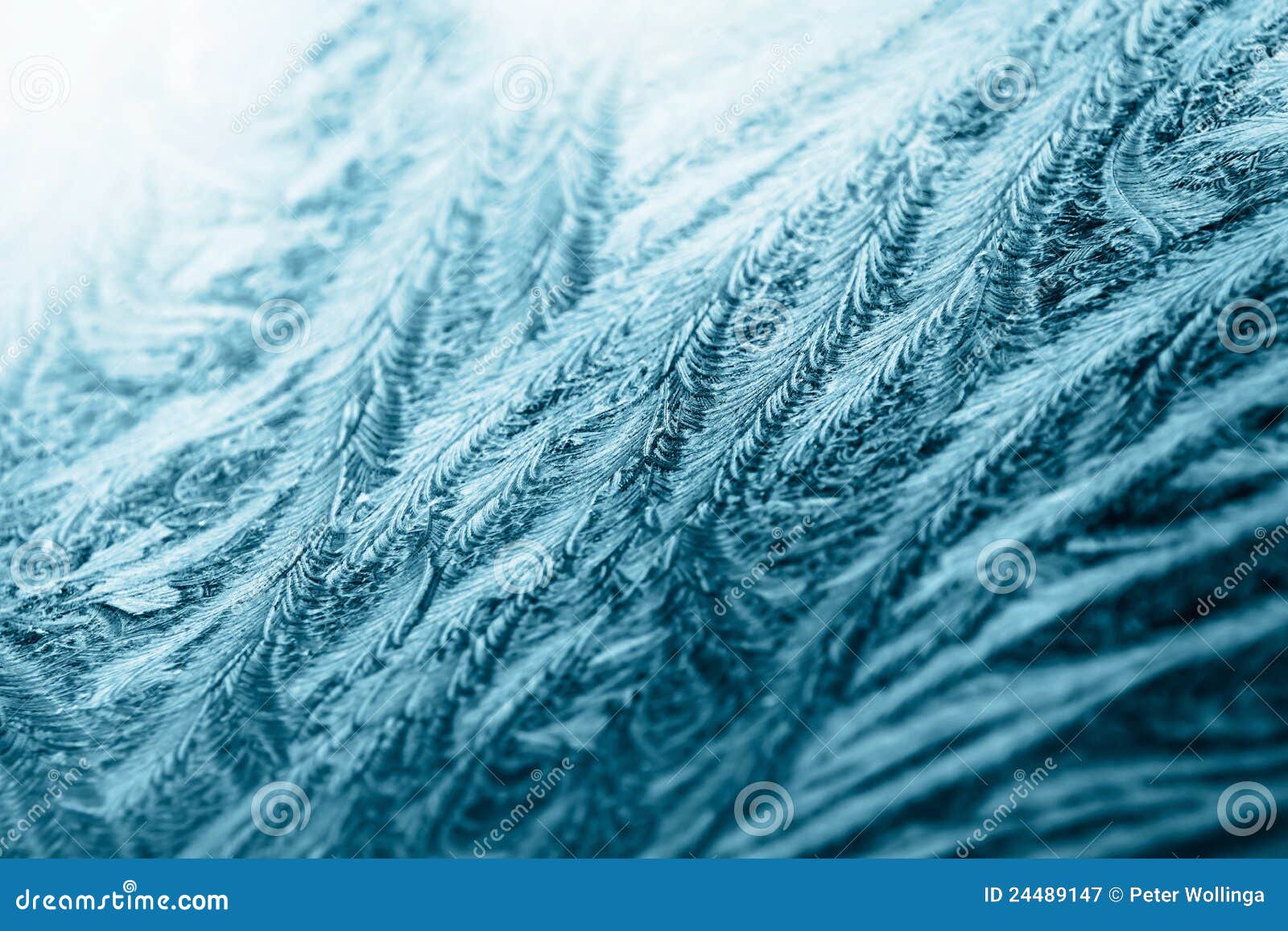 Abstract shape of frost stock image. Image of blue, hoar - 24489147