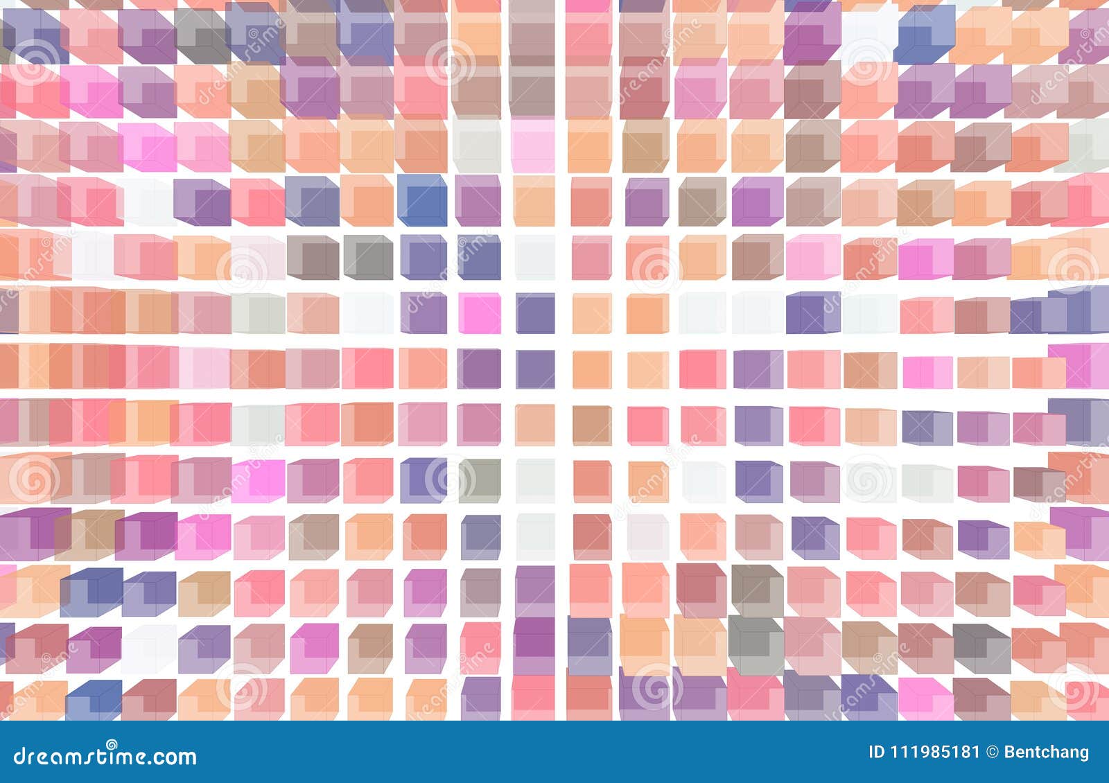 Abstract Shape Generative Design Art Background. Pattern, Square, Brick ...