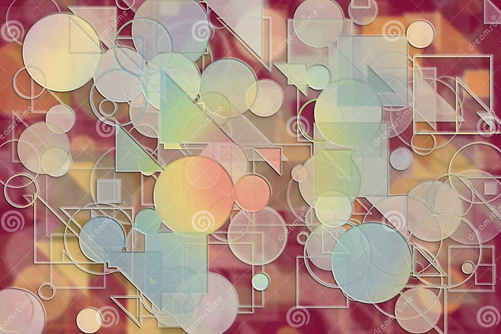 Abstract Shape Generative Design Art Background. Pattern, Surface ...