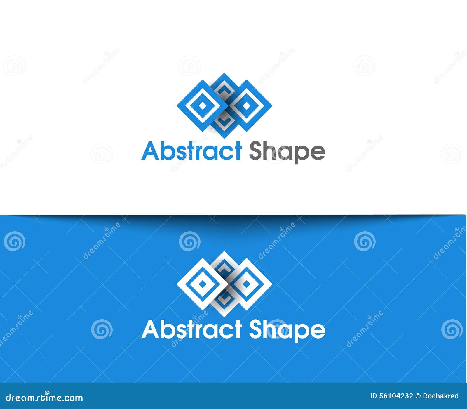 Abstract Shape Logo stock vector. Illustration of pictogram - 56104232