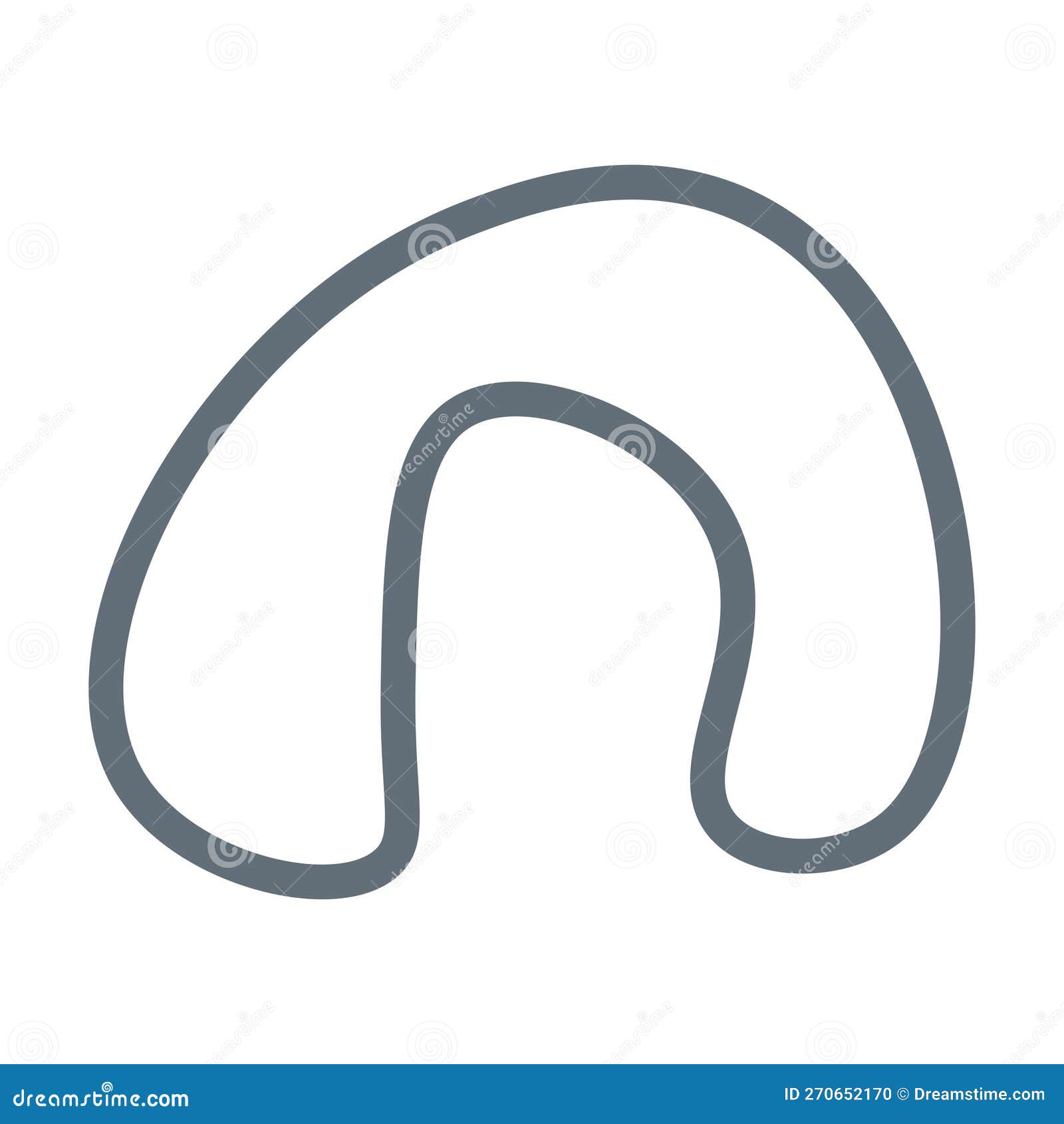 Abstract Shape Outline Contemporary Modern Boho Art Design Element ...