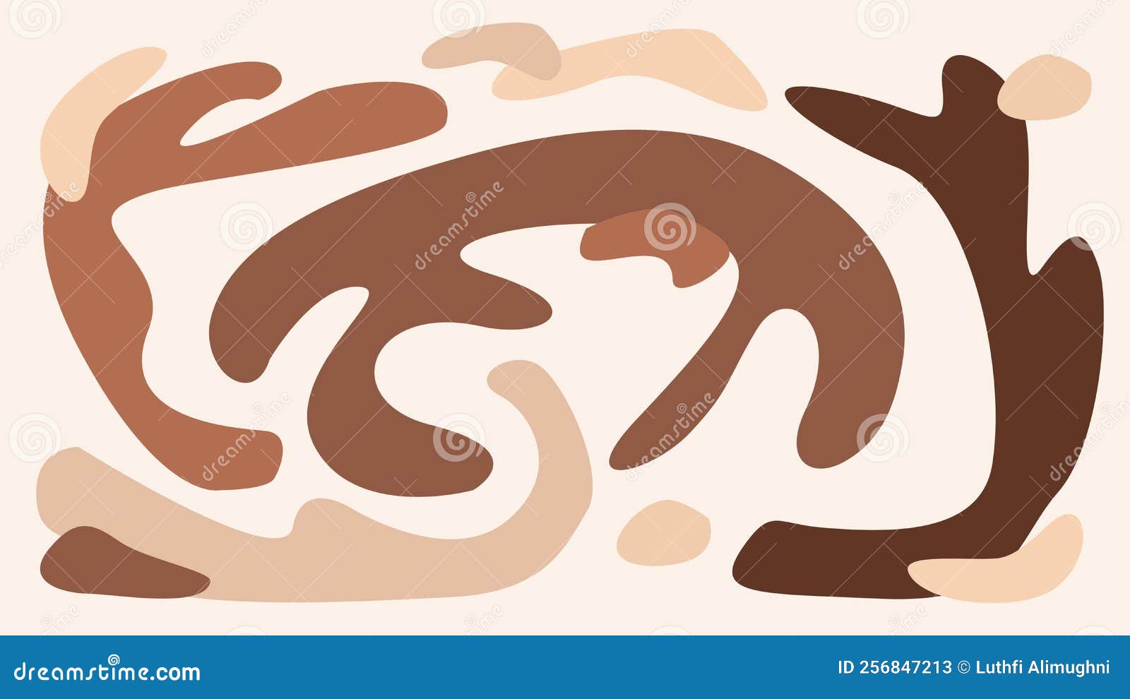 Abstract Earth Tone Neutral Background Stock Vector - Illustration of ...