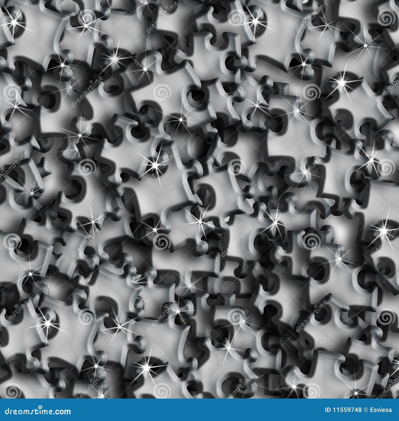 Abstract shape of puzzle stock illustration. Illustration of piece ...