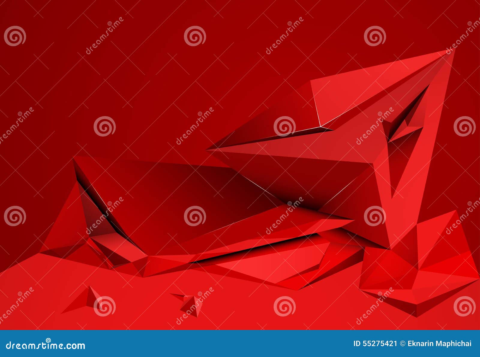 Abstract shape red color stock illustration. Illustration of cure ...