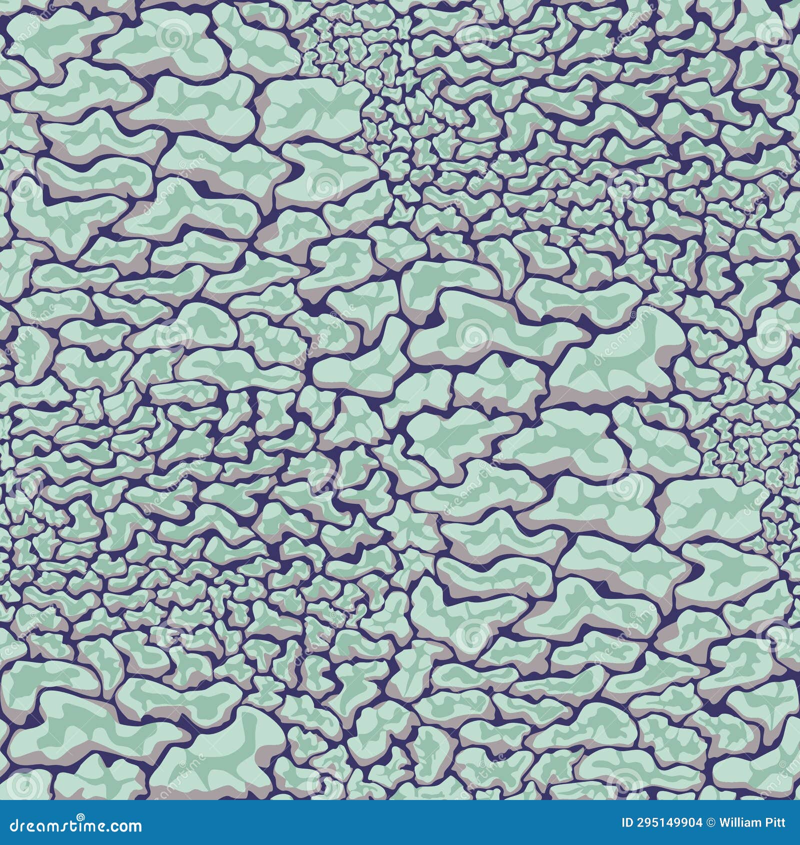 Abstract Shape Stone Wall Texture Puzzle Stock Illustration ...