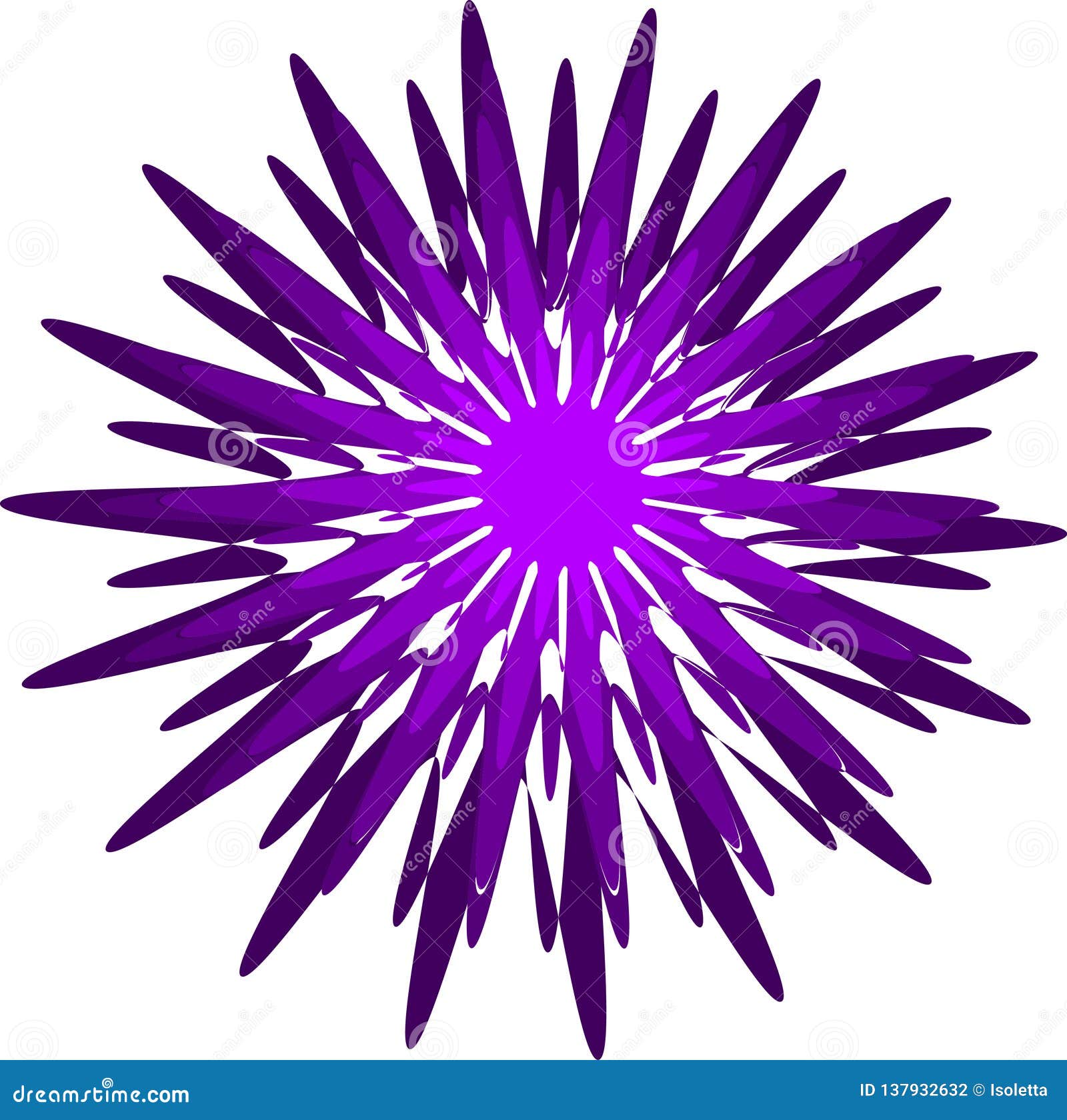 Abstract Shape. Stylized Star. Graphic Element for Design Stock ...