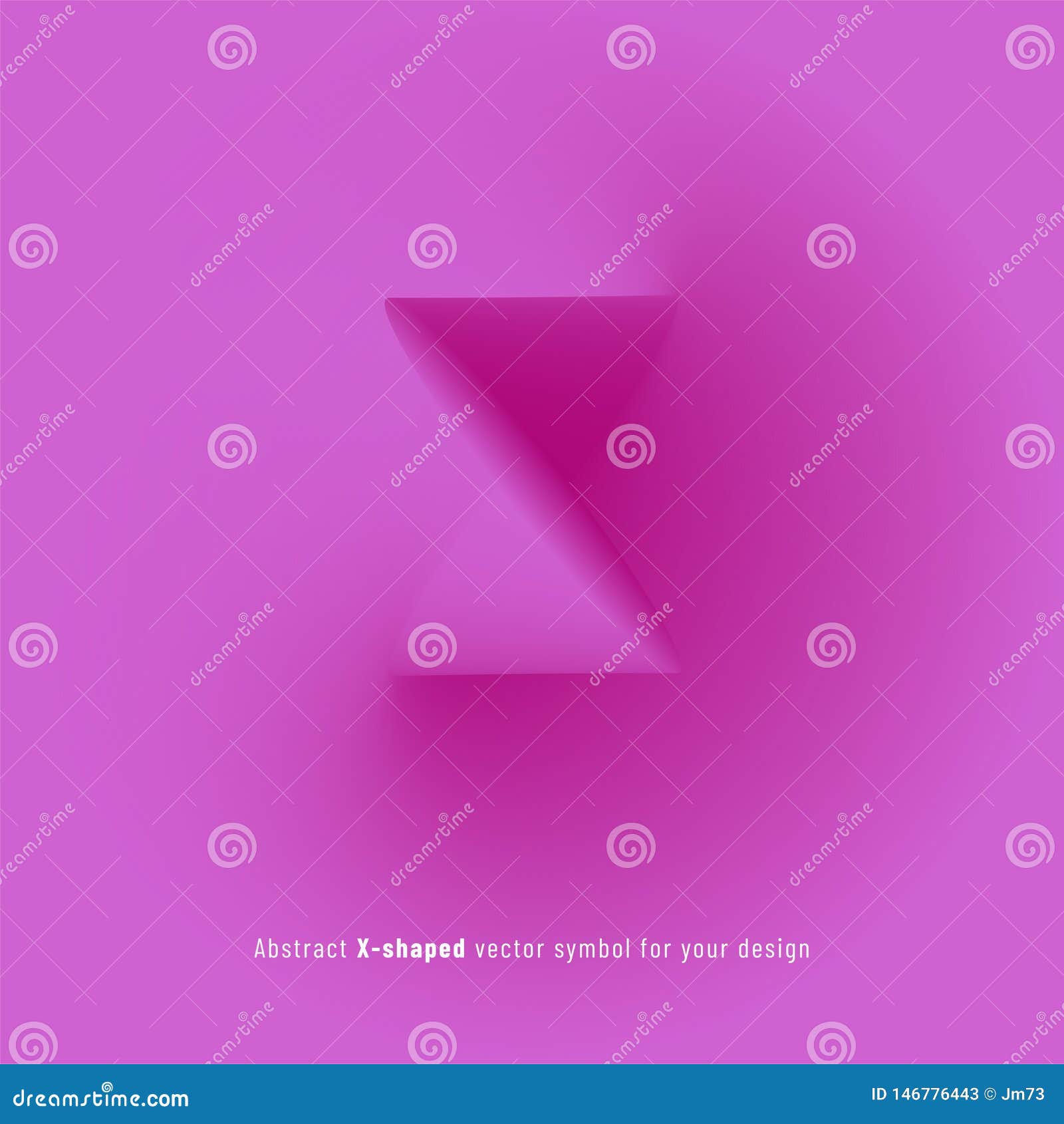 Abstract X-shape Symbol for Your Design Stock Vector - Illustration of ...