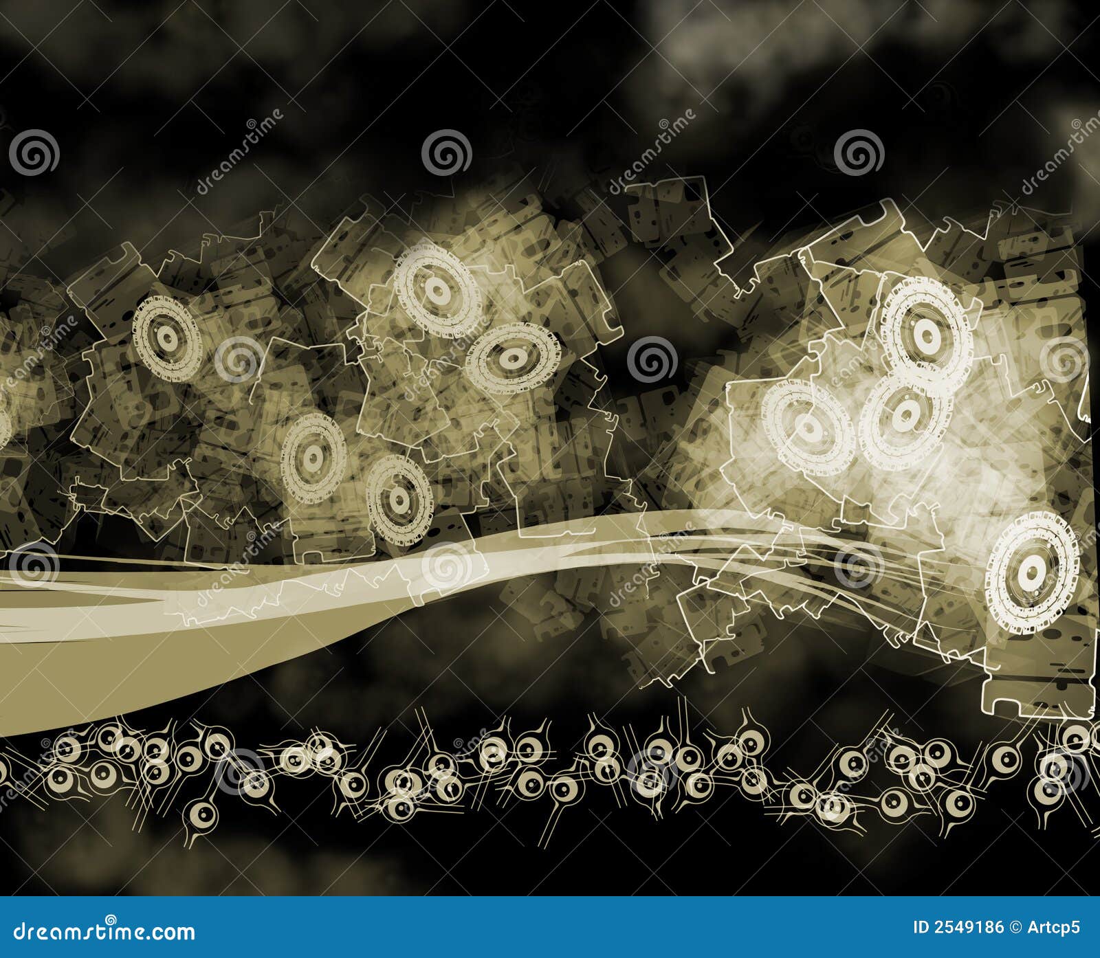 Abstract Shapes Background Picture. Image: 2549186