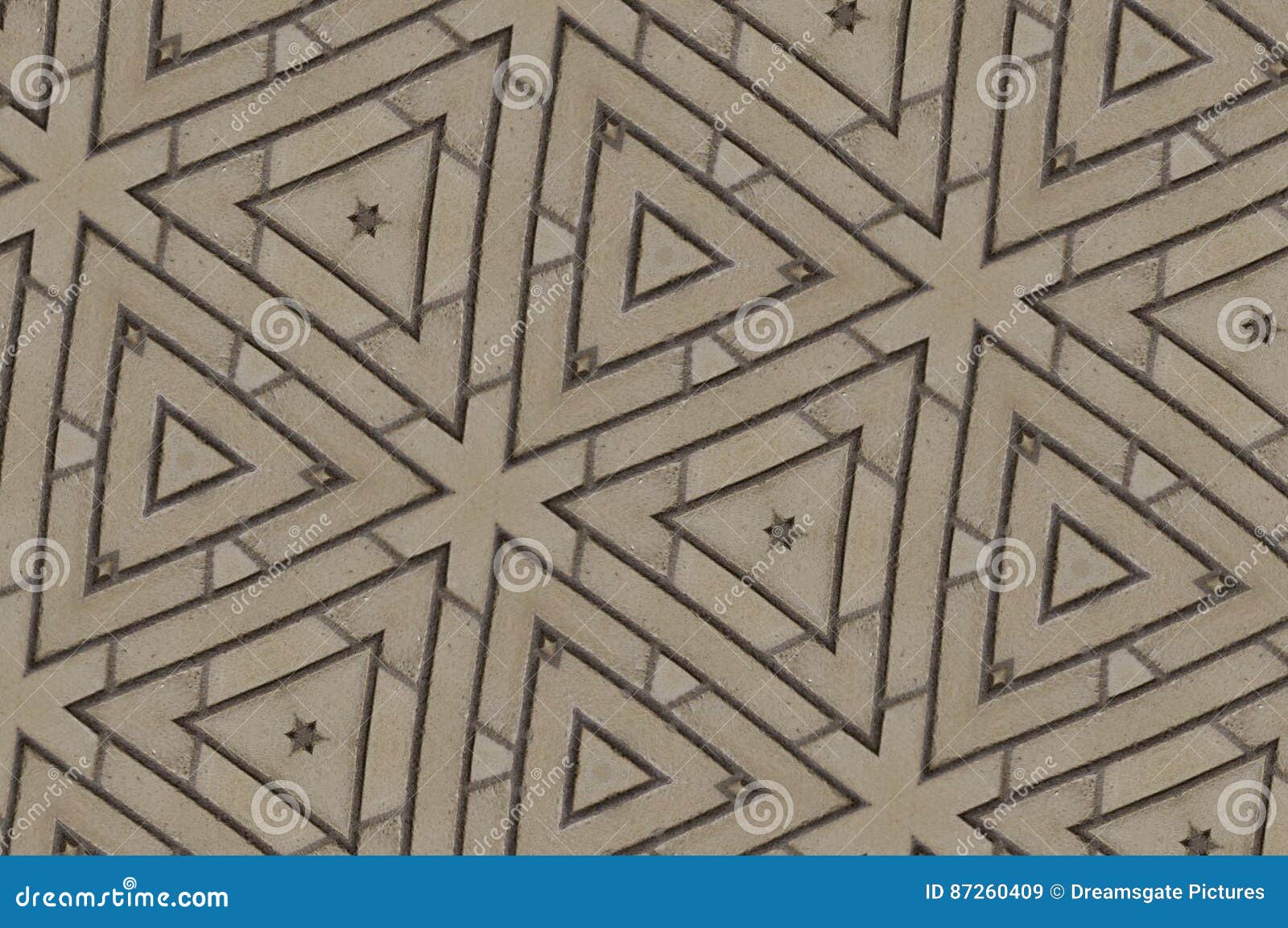 Abstract Shapes Bricks Pattern Stock Image - Image of artistic, history ...