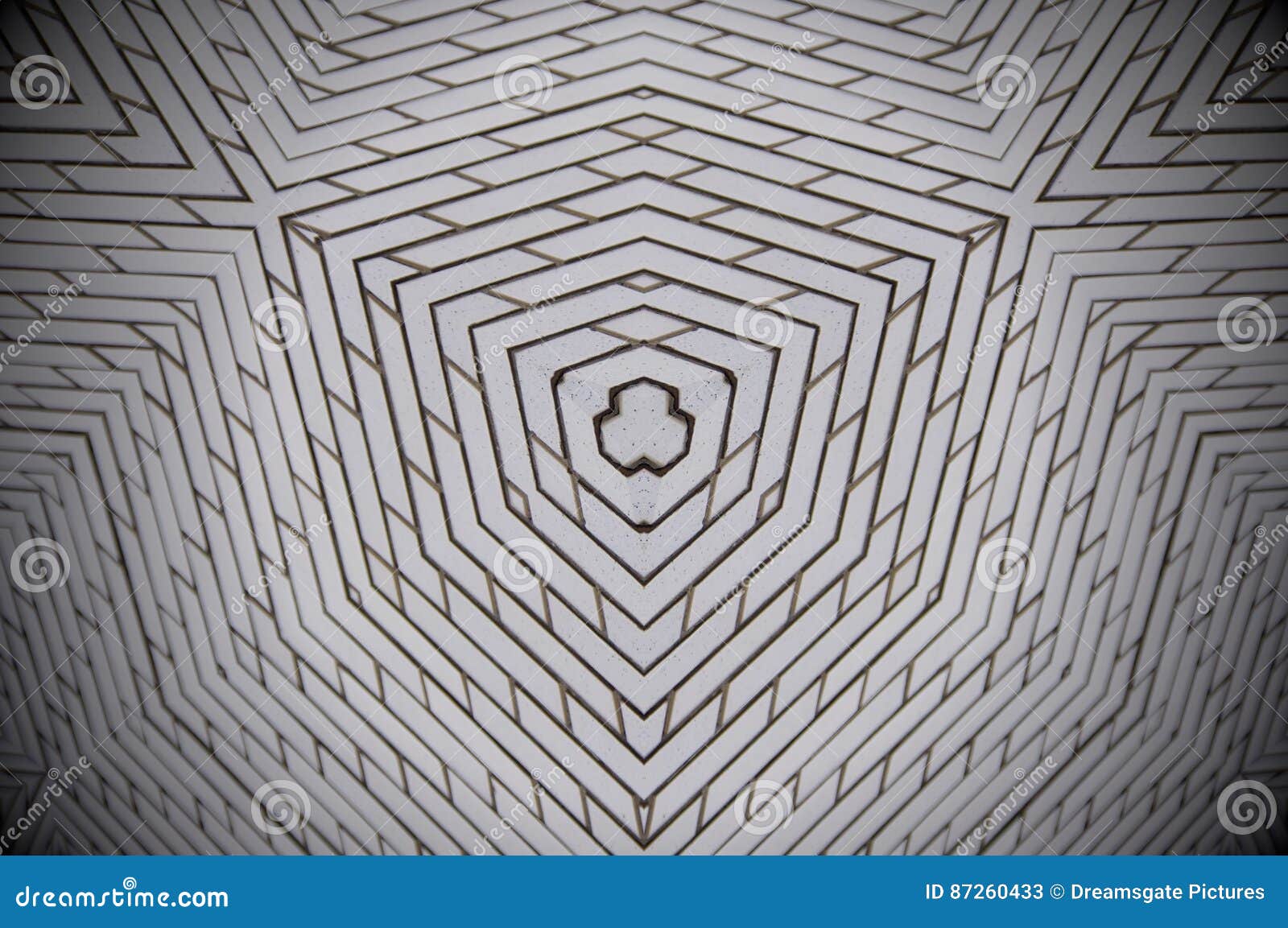 Abstract Shapes Bricks Pattern Stock Illustration - Illustration of ...