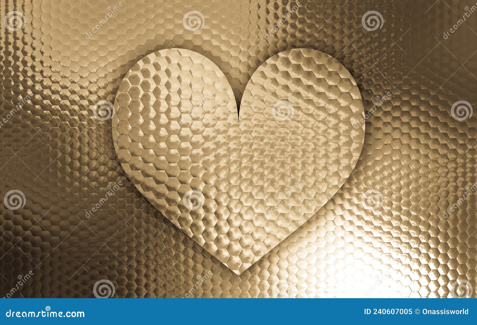 Abstract Shapes Heart Circle Square Triangle Stock Illustration ...
