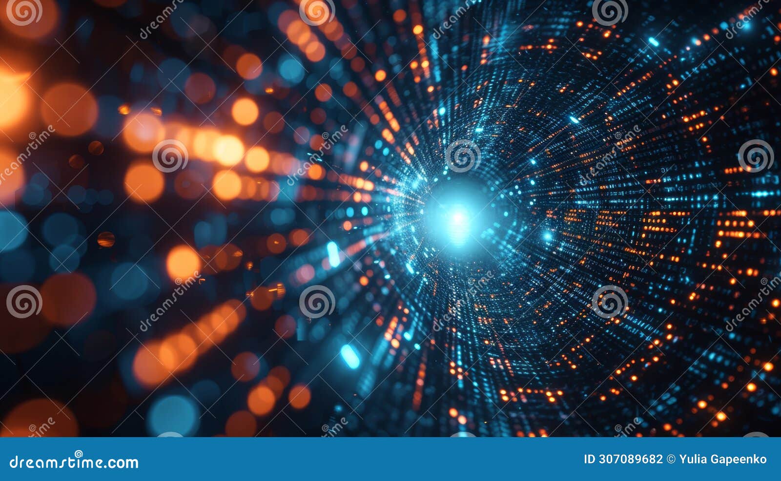 Abstract Shapes Hint At Cryptographic Algorithms Highlighting The Importance Of Encryption In