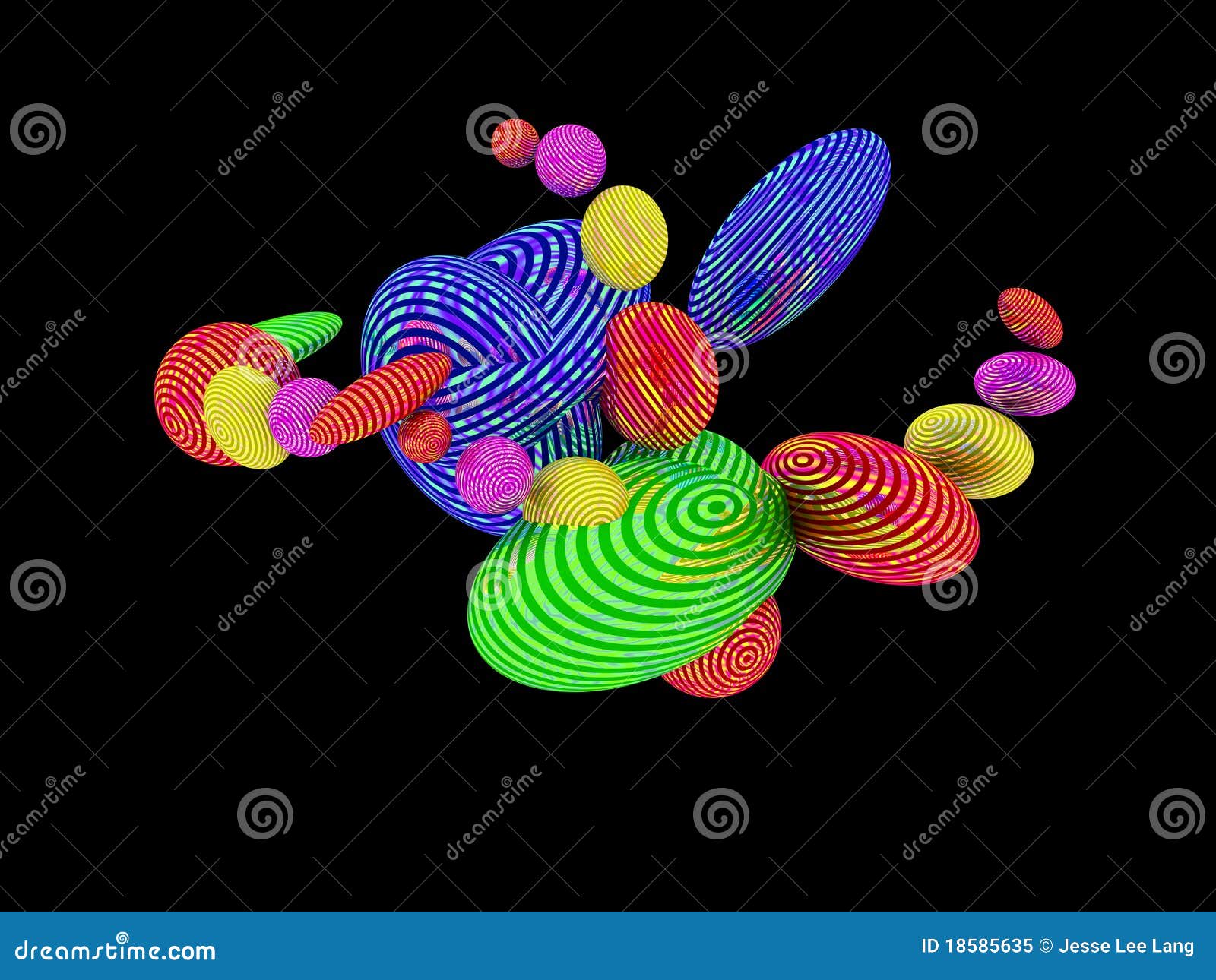 Abstract Shapes and Patterns Stock Illustration - Illustration of ...