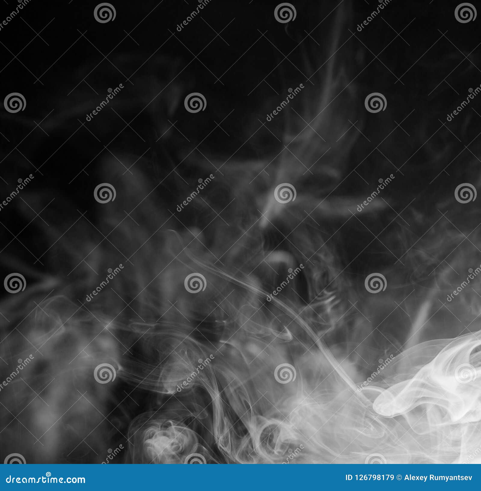 Abstract shapes of smoke stock image. Image of smooth - 126798179
