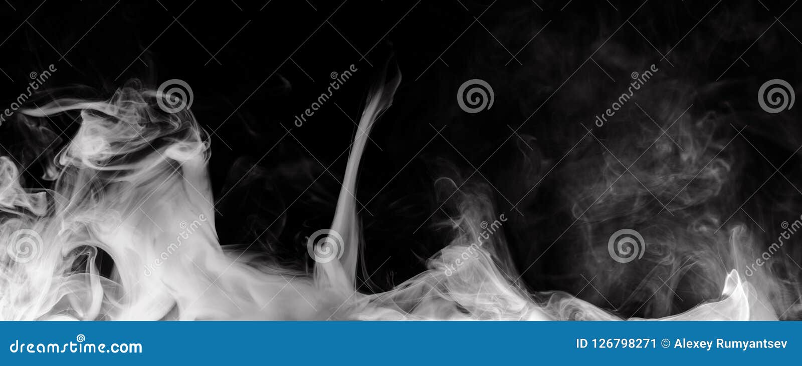Abstract shapes of smoke stock image. Image of smoky - 126798271