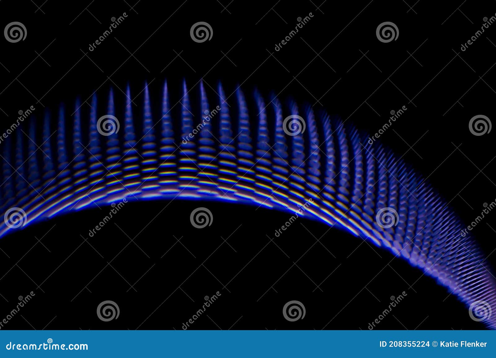 Abstract Sharp Blue Point Design Stock Photo - Image of design, lens ...