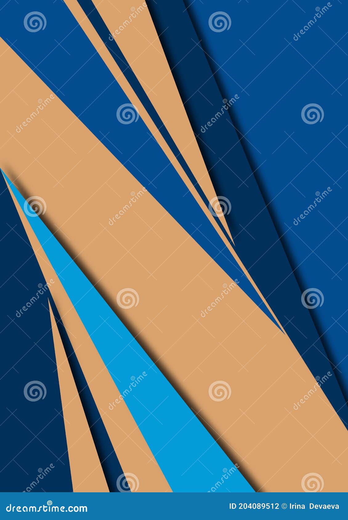 Abstract Sharp Corners Background - Business Brochure Layout. Vector ...