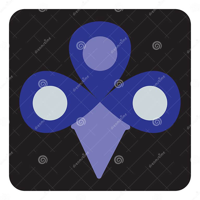 Abstract Sharp Object, Icon Stock Vector - Illustration of crystal ...