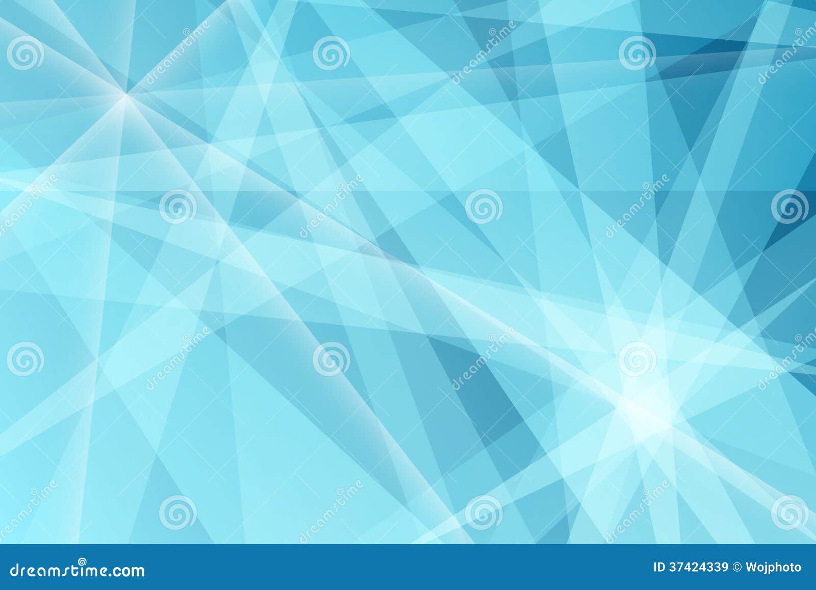 Abstract Shattered Blue Shards Stock Illustration - Illustration of ...