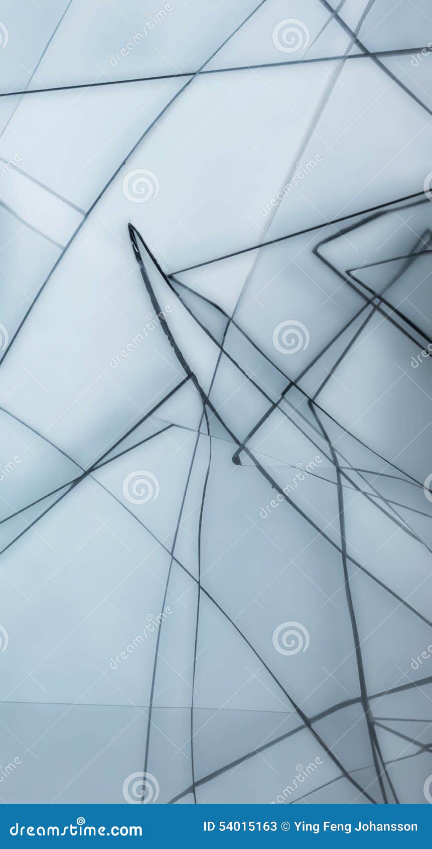 Abstract shattered glass stock image. Image of pattern - 54015163