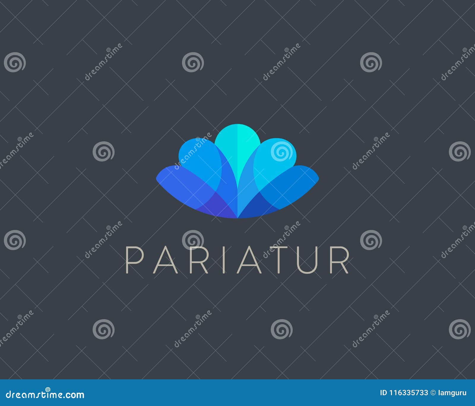 Abstract Shell Conch Color Logo Design. Letter M Marine Seafood Vector ...