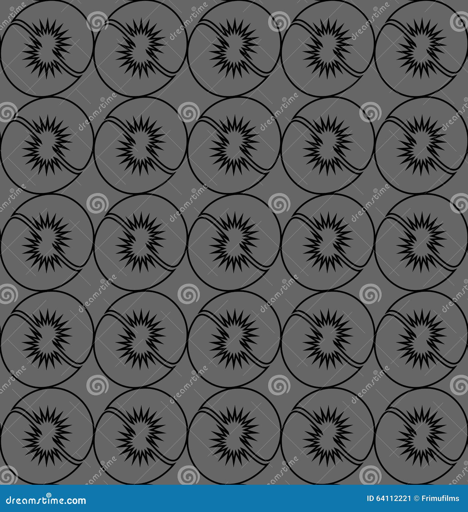 Abstract Shells Print Seamless Pattern Stock Vector - Illustration of ...