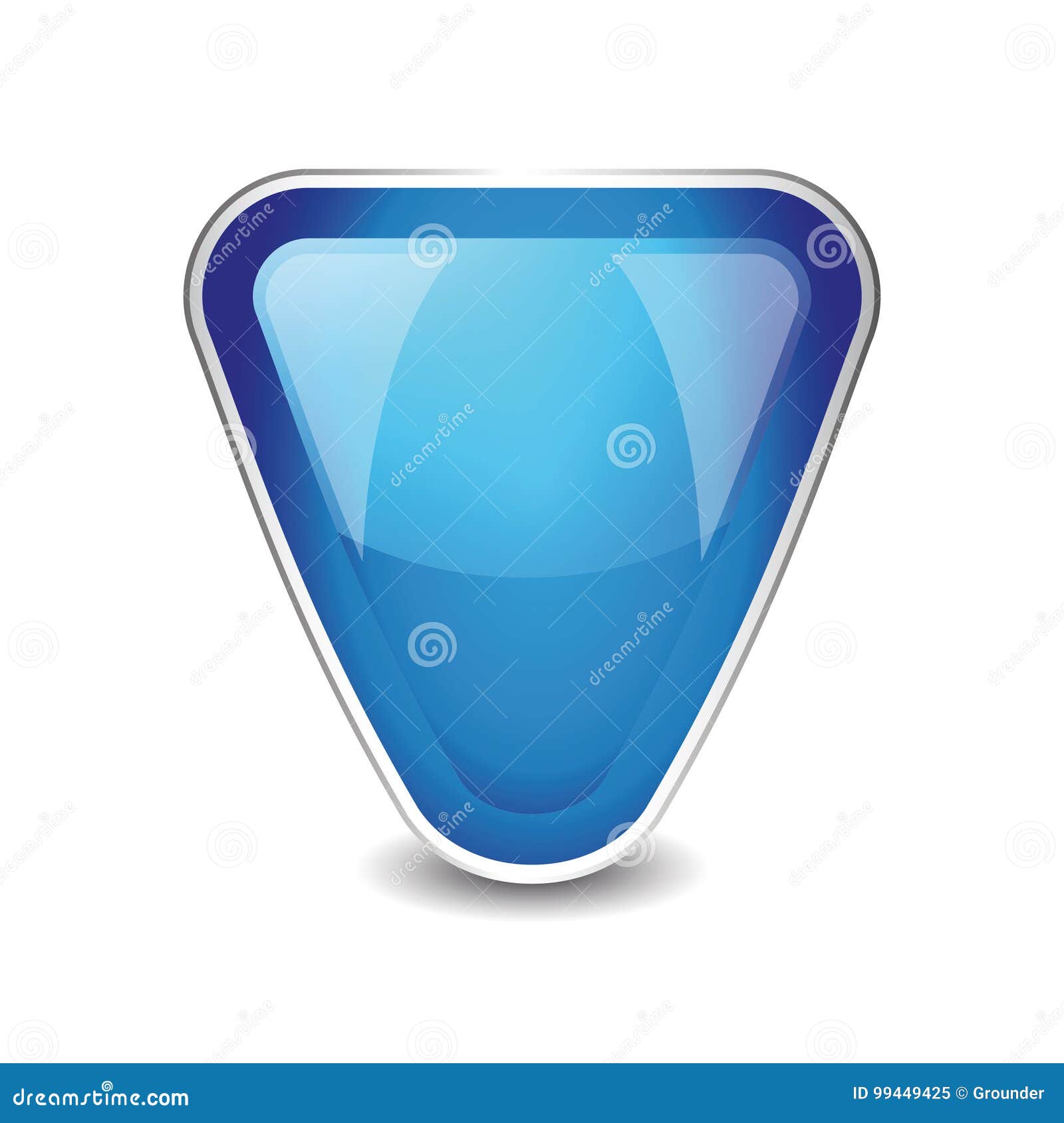 Abstract Shield Object Vector Blue Stock Vector - Illustration of ...