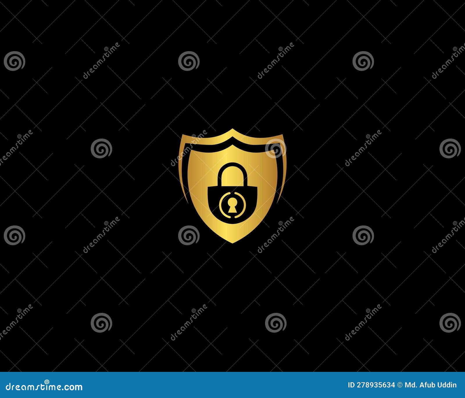 Abstract Shield Security Logo Templates. Stock Vector - Illustration of ...