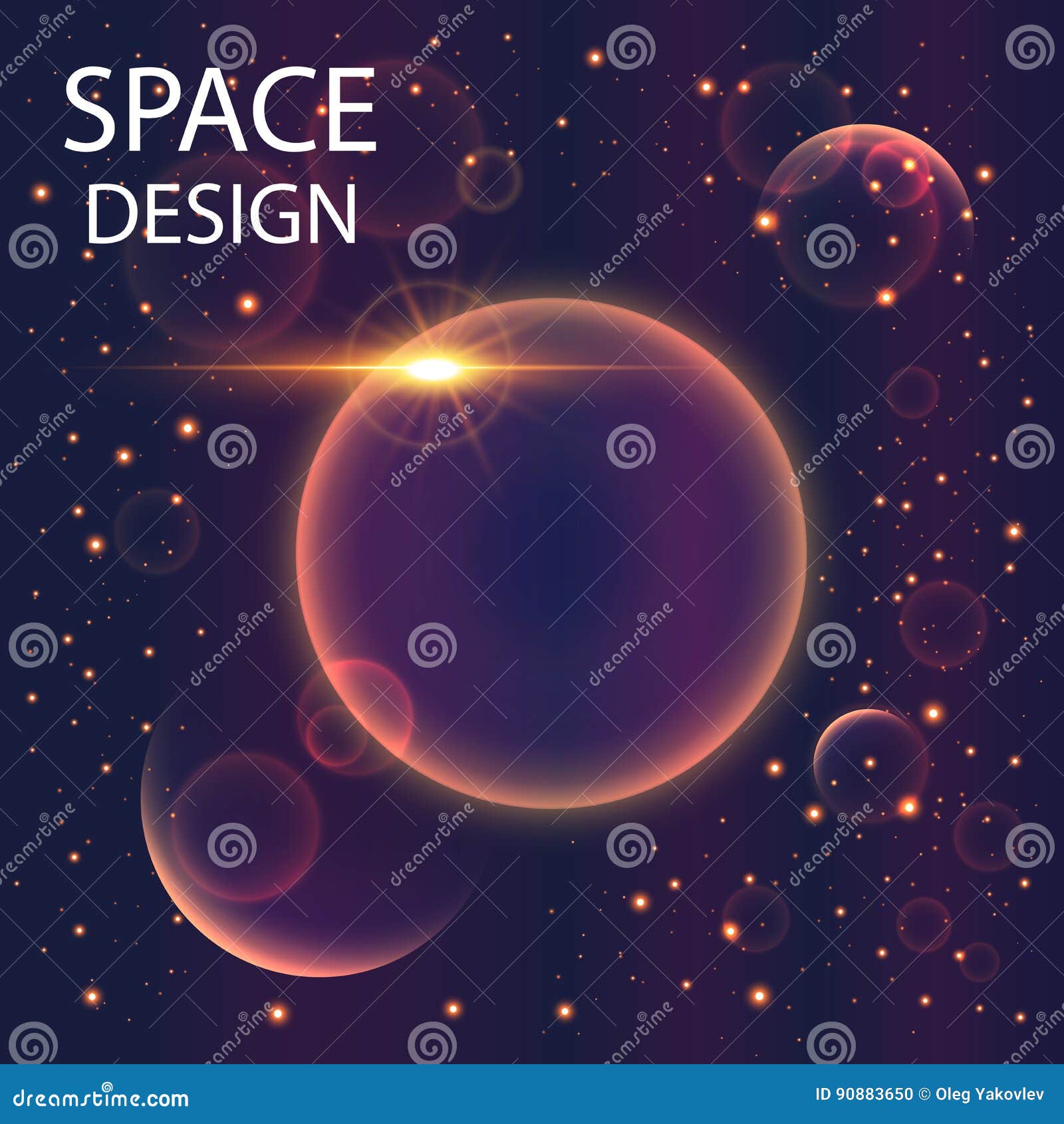 Abstract shine stock vector. Illustration of realistic - 90883650