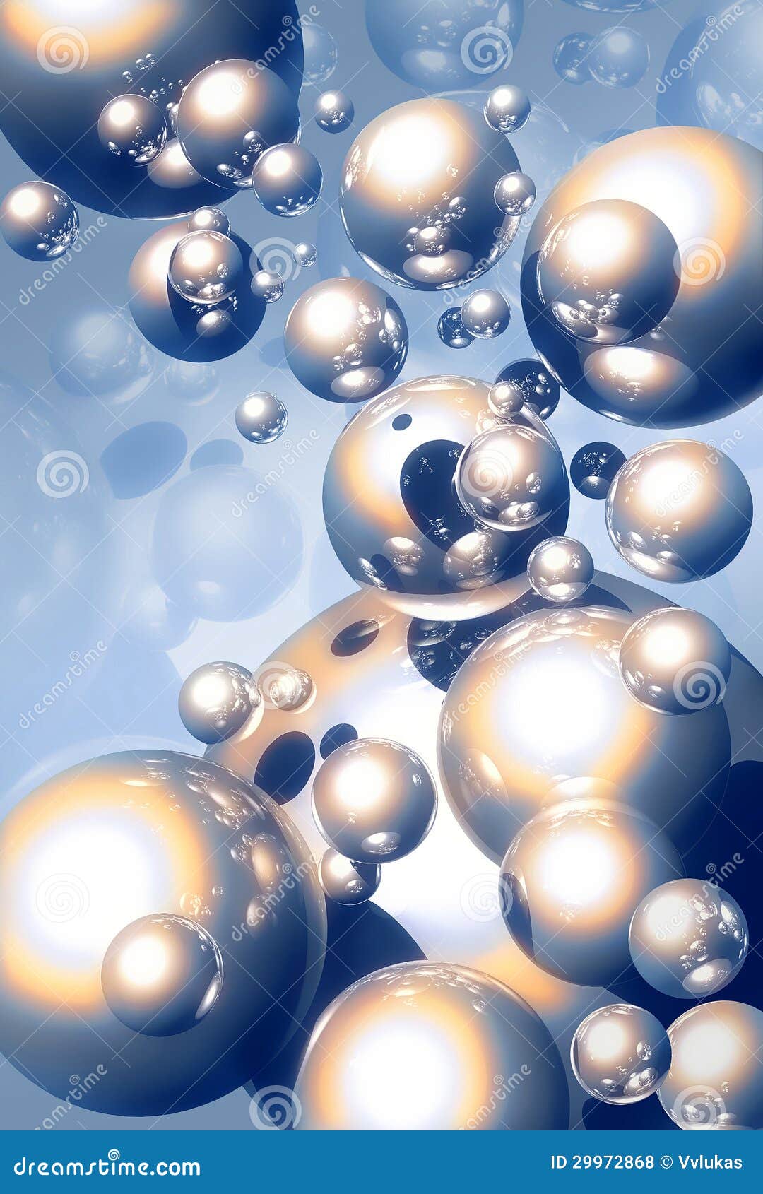 Chrome Balls On A Scale Royalty-Free Illustration | CartoonDealer.com ...