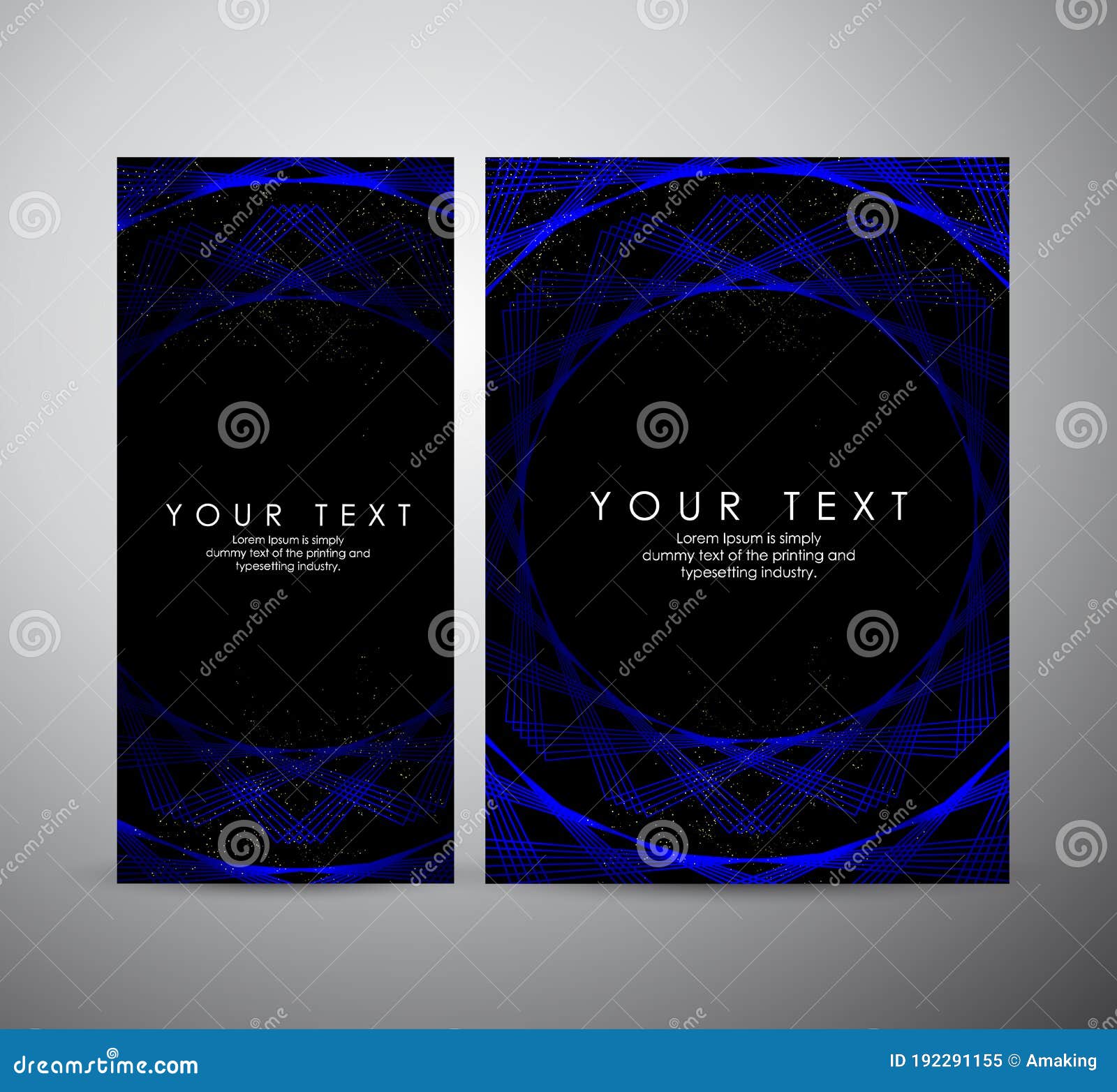 Abstract Shining Pattern Digital - Vector Background. Banner Business ...