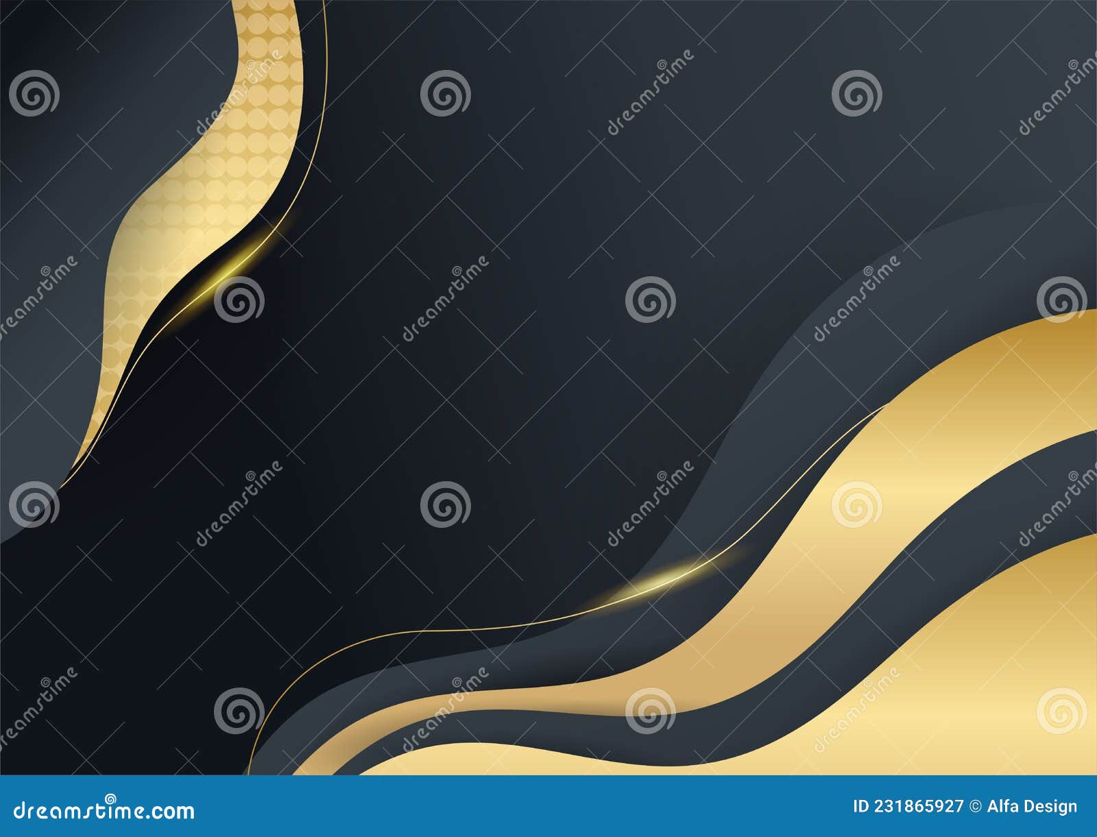 Abstract Shiny Color Gold Wave Design Element Stock Vector ... Abstract Shiny Color Gold Wave Design Element Stock Vector ...