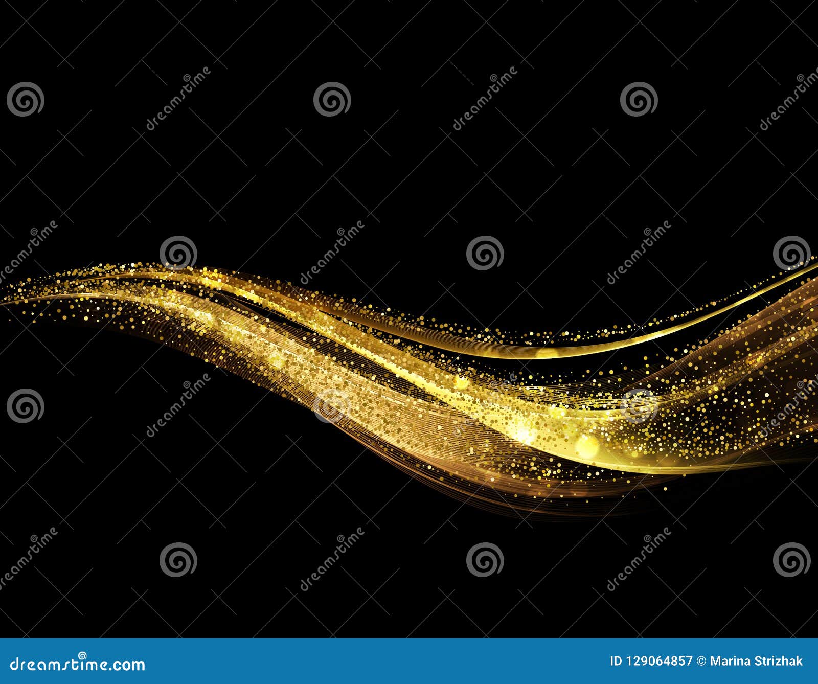 Abstract Shiny Color Gold Wave Design Element Stock Vector ... Abstract Shiny Color Gold Wave Design Element Stock Vector ...