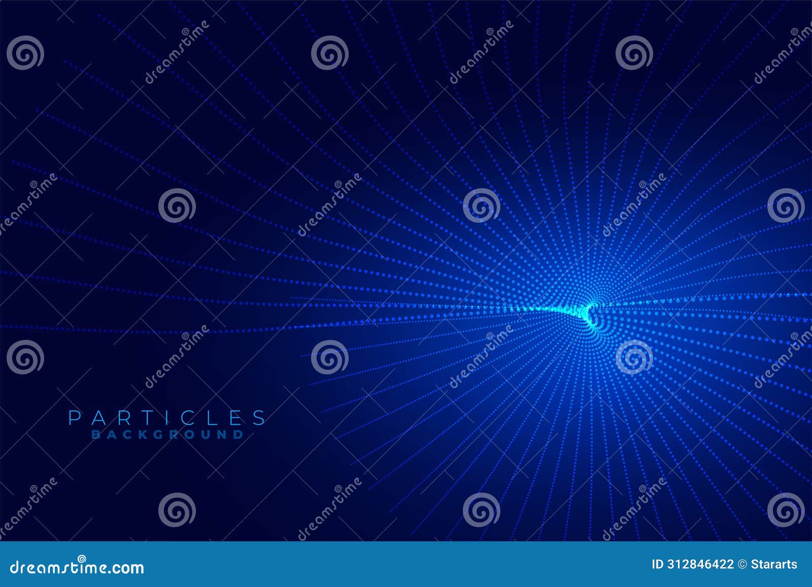 Abstract and Shiny Dotted Line Blue Backdrop a Techno-inspired ...