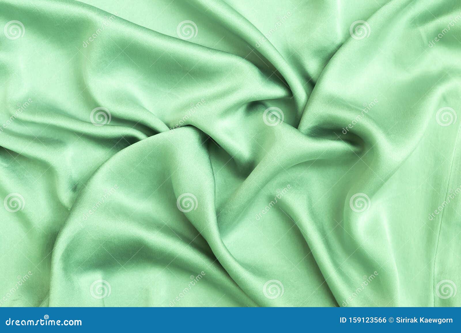 Abstract Shiny Green Fabric Texture Background Stock Photo - Image of ...